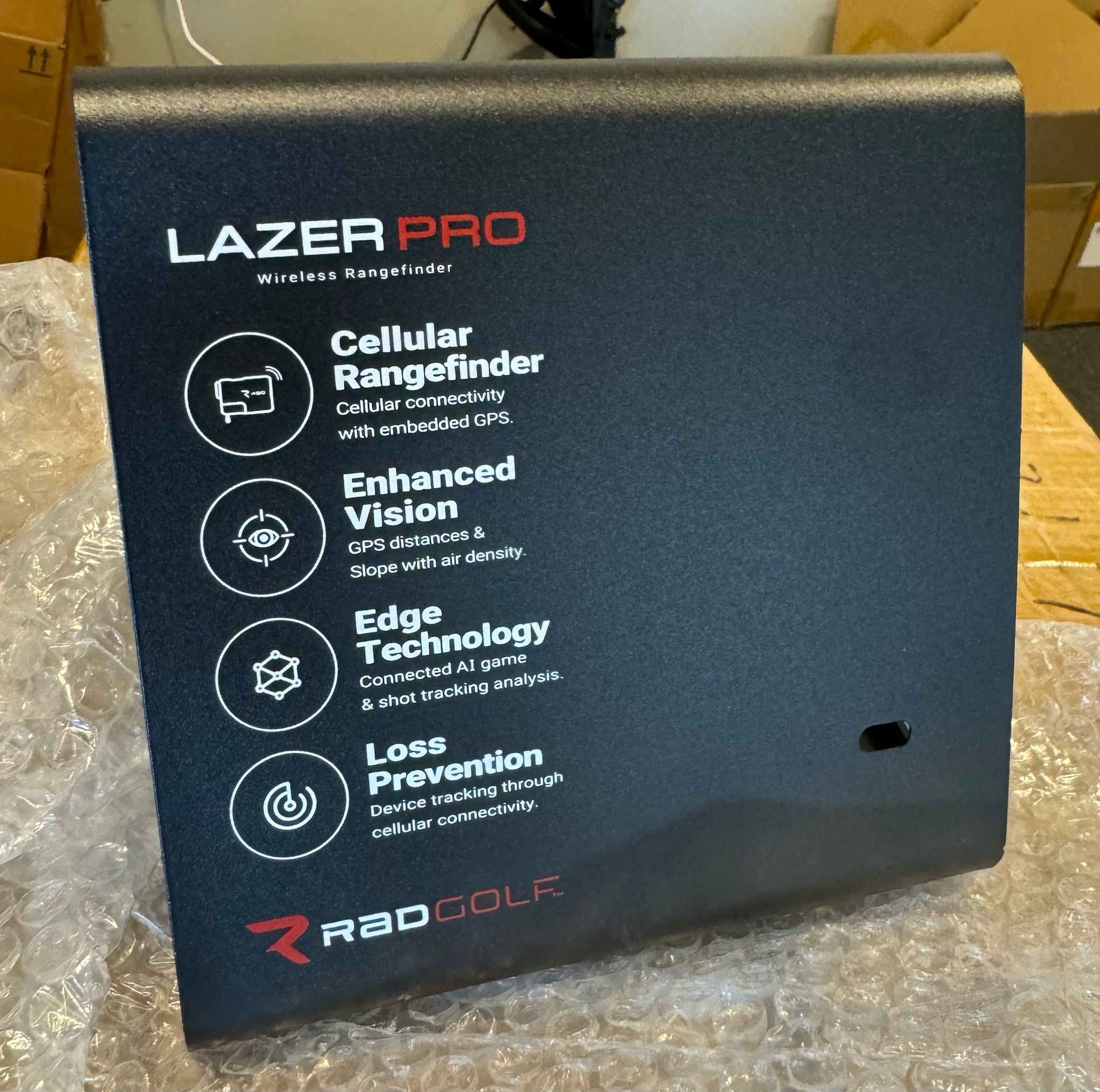 POP Display: Lazer Pro – Rad Golf