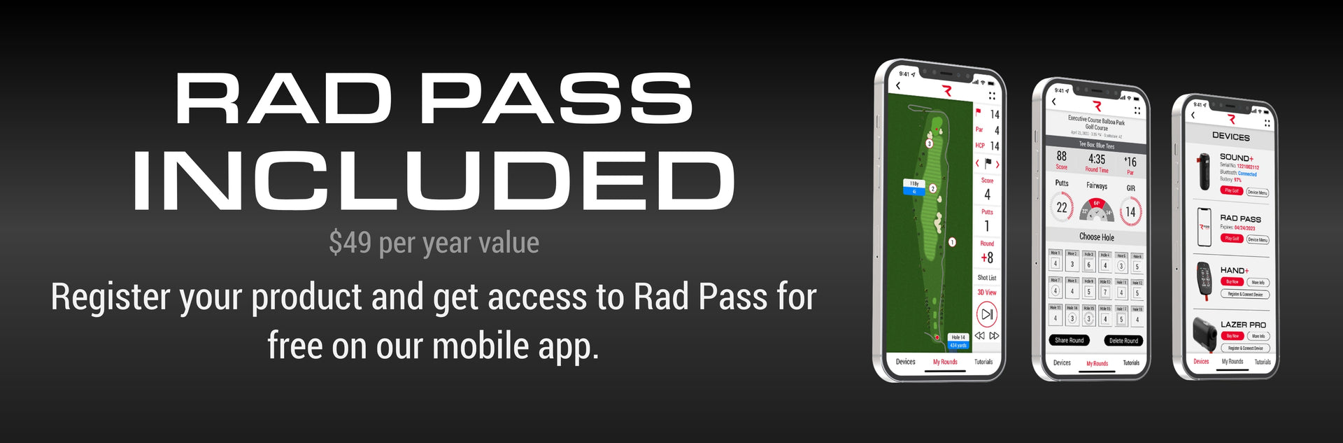 Watch 2 GPS Golf Smartwatch – Rad Golf